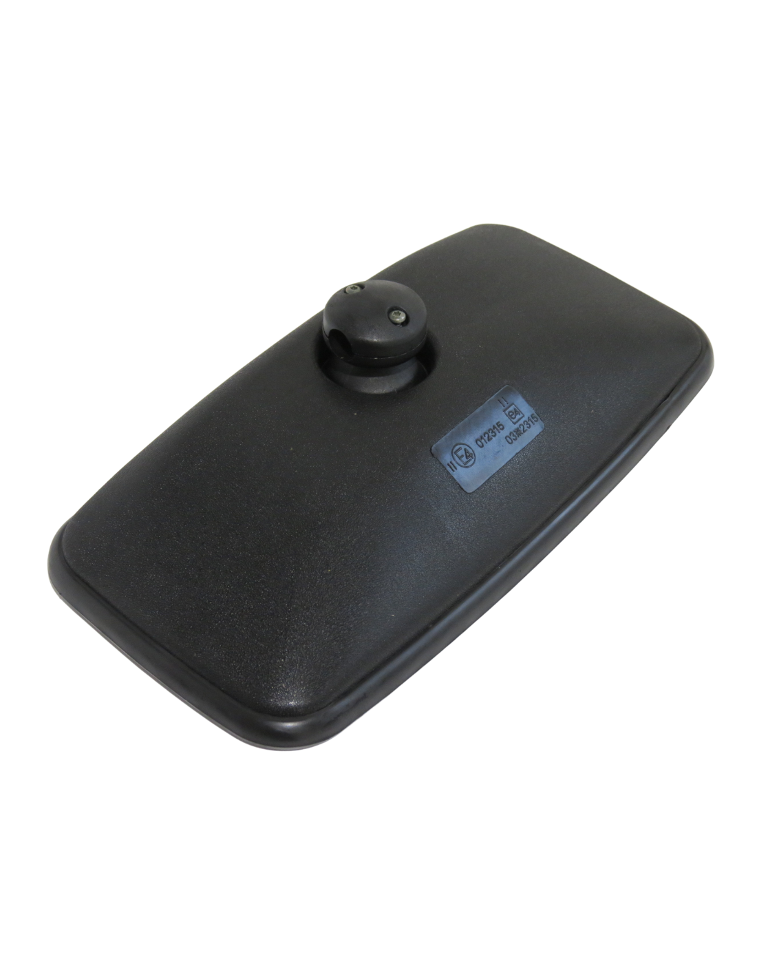 Espejo retrovisor curvo tractor 379 x 192 mm para varilla de Ø16 - 18 mm